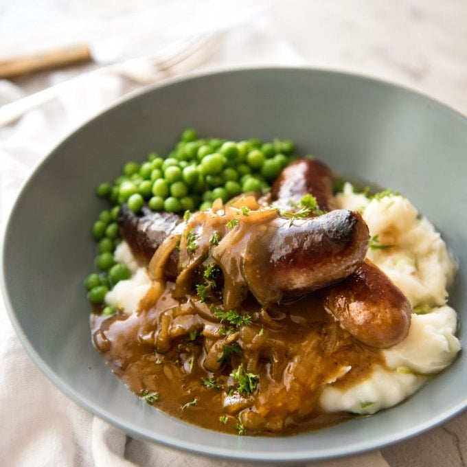 Premium Sausages & Mash - Ready for you to just heat and eat – Dinner's ...